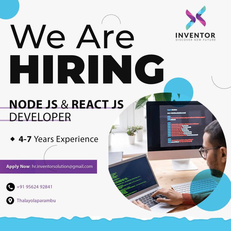 Inventor Solution on LinkedIn: #reactjs #nodejs #nodejs #reactjs # ... Inventor Solution on LinkedIn: #reactjs #nodejs #nodejs #reactjs # ...