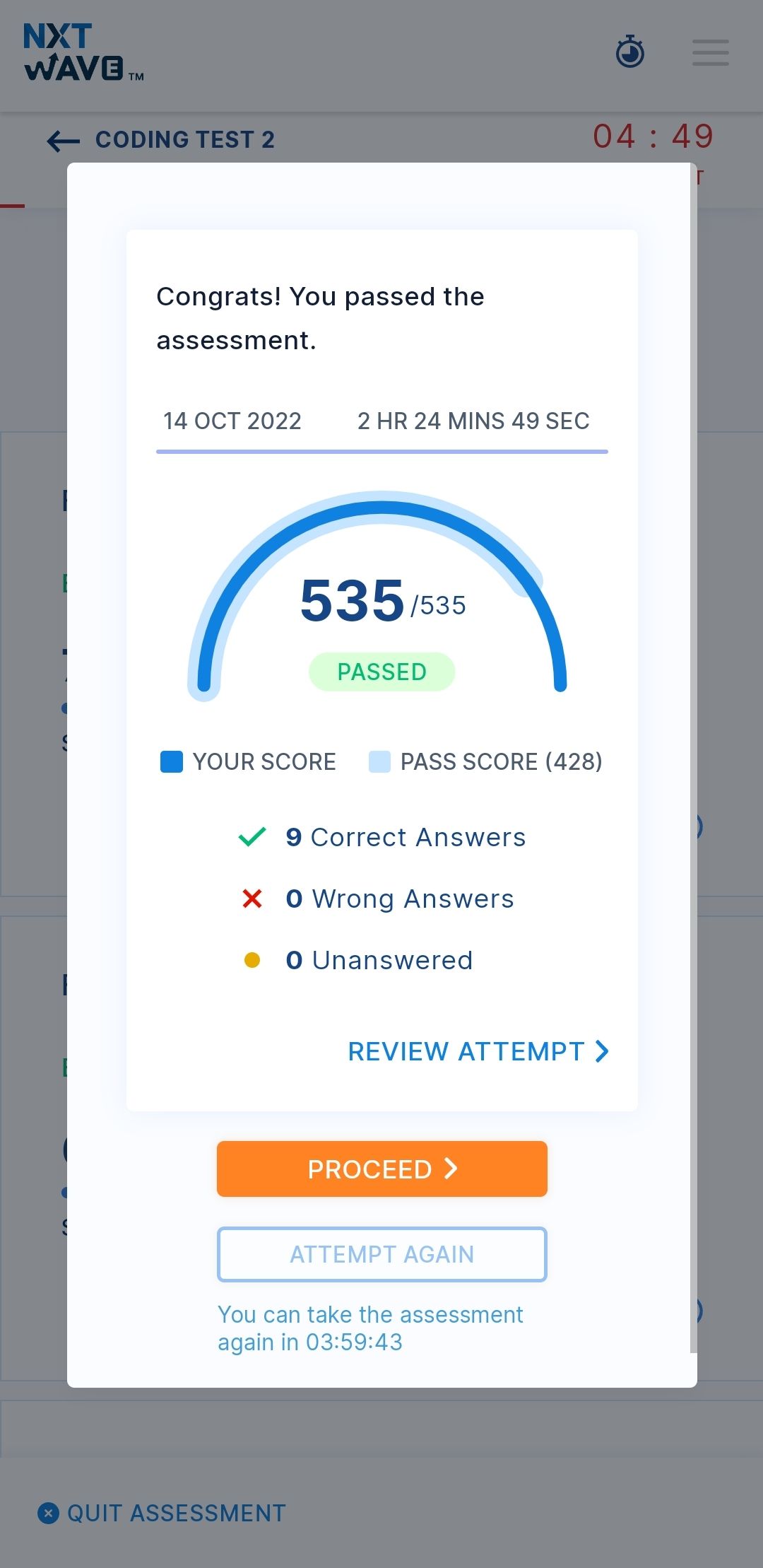 Aswanth Allu on LinkedIn: #consistent #coding #codingassessments Aswanth Allu on LinkedIn: #consistent #coding #codingassessments