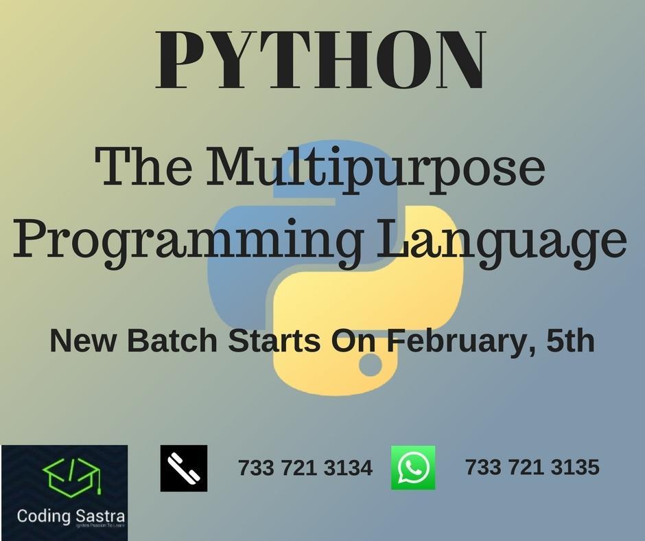 Swathi Gurijala on LinkedIn: Learn Python the Multi Purpose Programming ... Swathi Gurijala on LinkedIn: Learn Python the Multi Purpose Programming ...