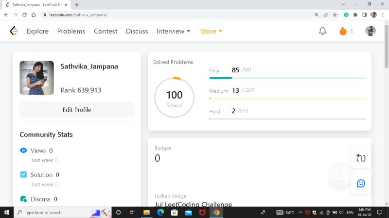 Sathvika Jampana on LinkedIn: #hackerrank #javaprogramming #java # ... Sathvika Jampana on LinkedIn: #hackerrank #javaprogramming #java # ...