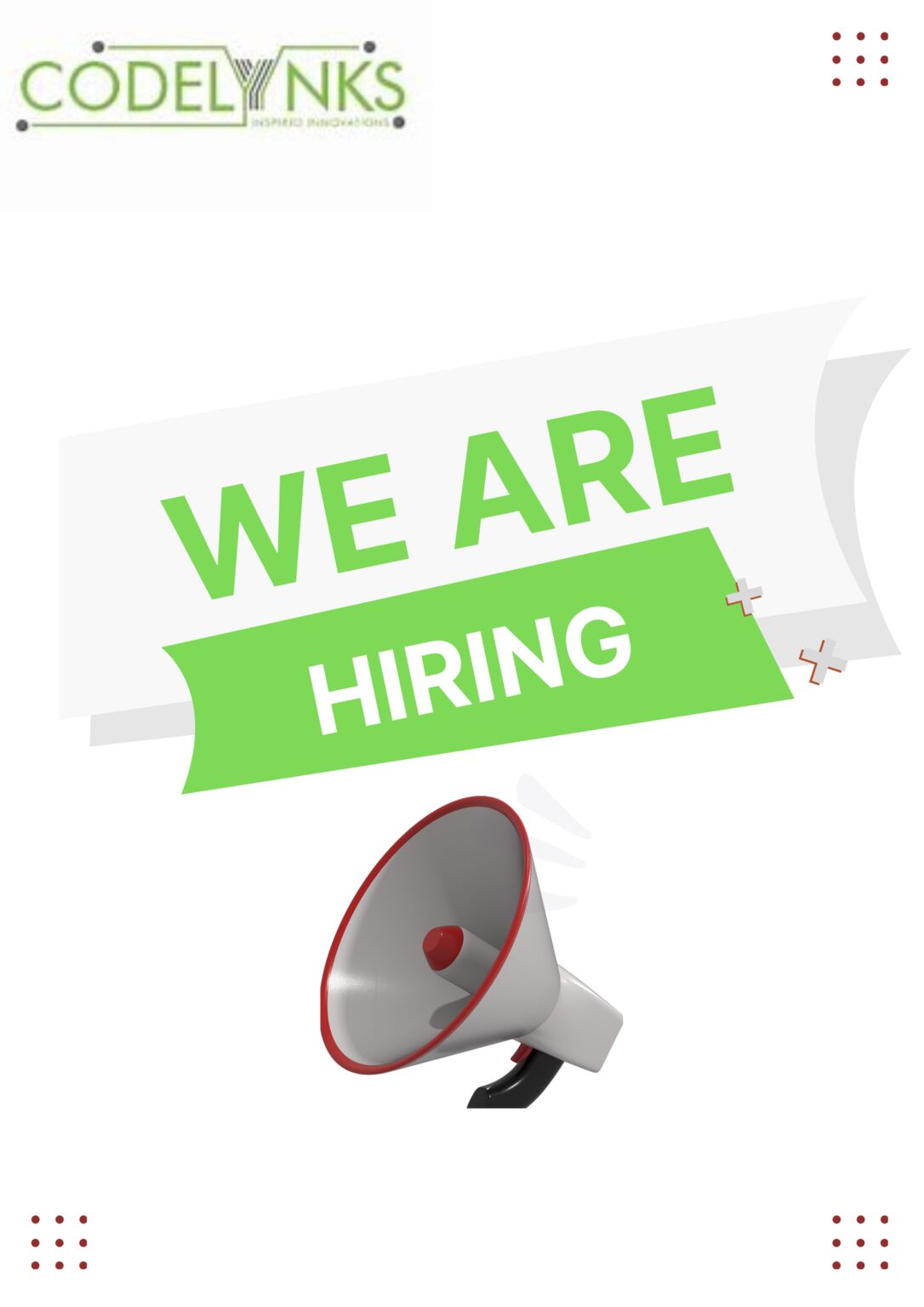 Codelynks on LinkedIn: #hiring #python #nodejs #ios #developer #codelynks Codelynks on LinkedIn: #hiring #python #nodejs #ios #developer #codelynks