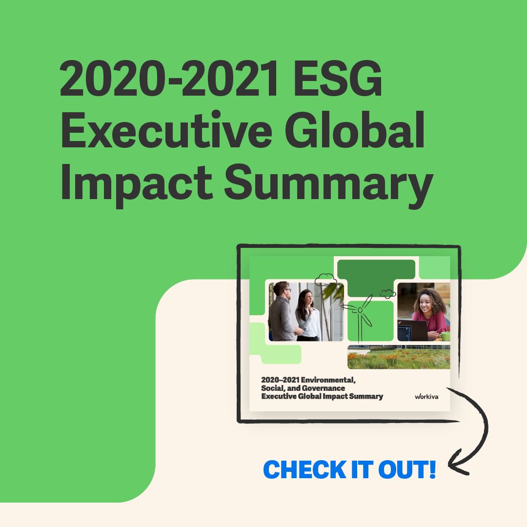 Workiva on LinkedIn: #esg #sustainabiity #workivalife #cfo #workivanews Workiva on LinkedIn: #esg #sustainabiity #workivalife #cfo #workivanews
