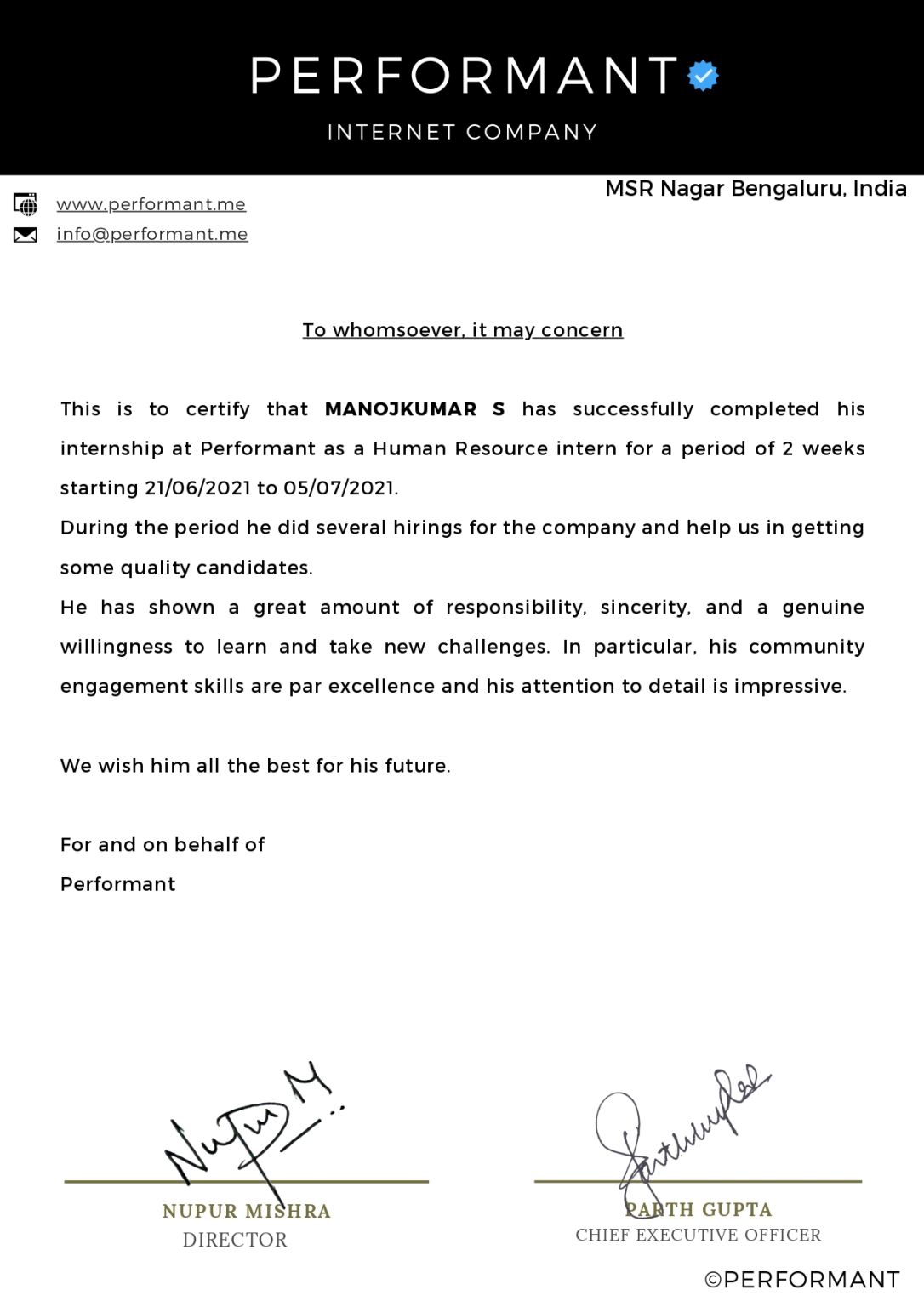 MANOJKUMAR S on LinkedIn: #internship #thankyou #interns #internships # ... MANOJKUMAR S on LinkedIn: #internship #thankyou #interns #internships # ...