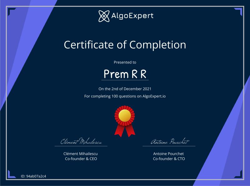 Prem R R on LinkedIn: #coding #dsa Prem R R on LinkedIn: #coding #dsa