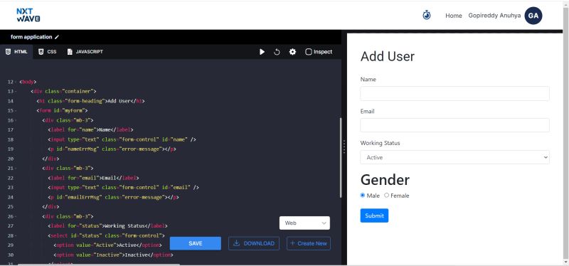 Anuhya Gopireddy on LinkedIn: #javascript #html #css ... Anuhya Gopireddy on LinkedIn: #javascript #html #css ...