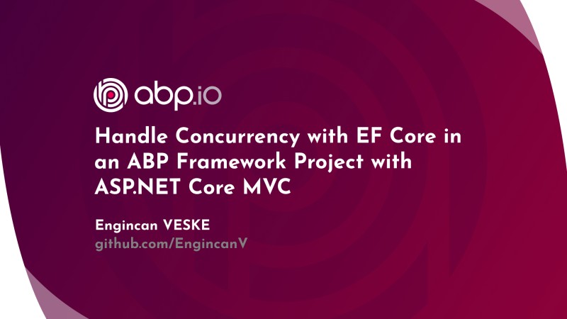 .NET Foundation on LinkedIn: Handle Concurrency with EF Core in an ABP ... .NET Foundation on LinkedIn: Handle Concurrency with EF Core in an ABP ...