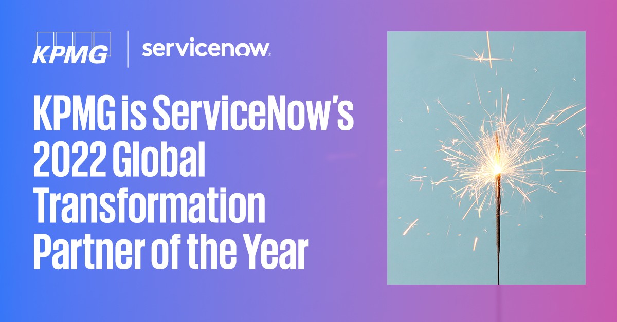 Vijay Subramanyam on LinkedIn: KPMG earns ServiceNow Global ... Vijay Subramanyam on LinkedIn: KPMG earns ServiceNow Global ...