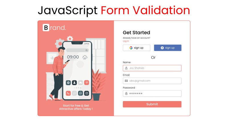 freeCodeCamp on LinkedIn: Learn JavaScript Form Validation – Build a JS ... freeCodeCamp on LinkedIn: Learn JavaScript Form Validation – Build a JS ...