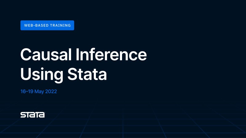 StataCorp LLC on LinkedIn: Causal inference using Stata: Estimating ... StataCorp LLC on LinkedIn: Causal inference using Stata: Estimating ...
