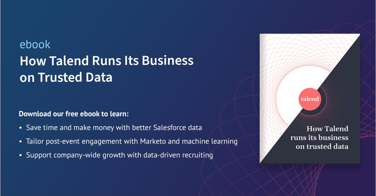 Talend on LinkedIn: Talend | A Complete, Scalable Data Management Solution Talend on LinkedIn: Talend | A Complete, Scalable Data Management Solution