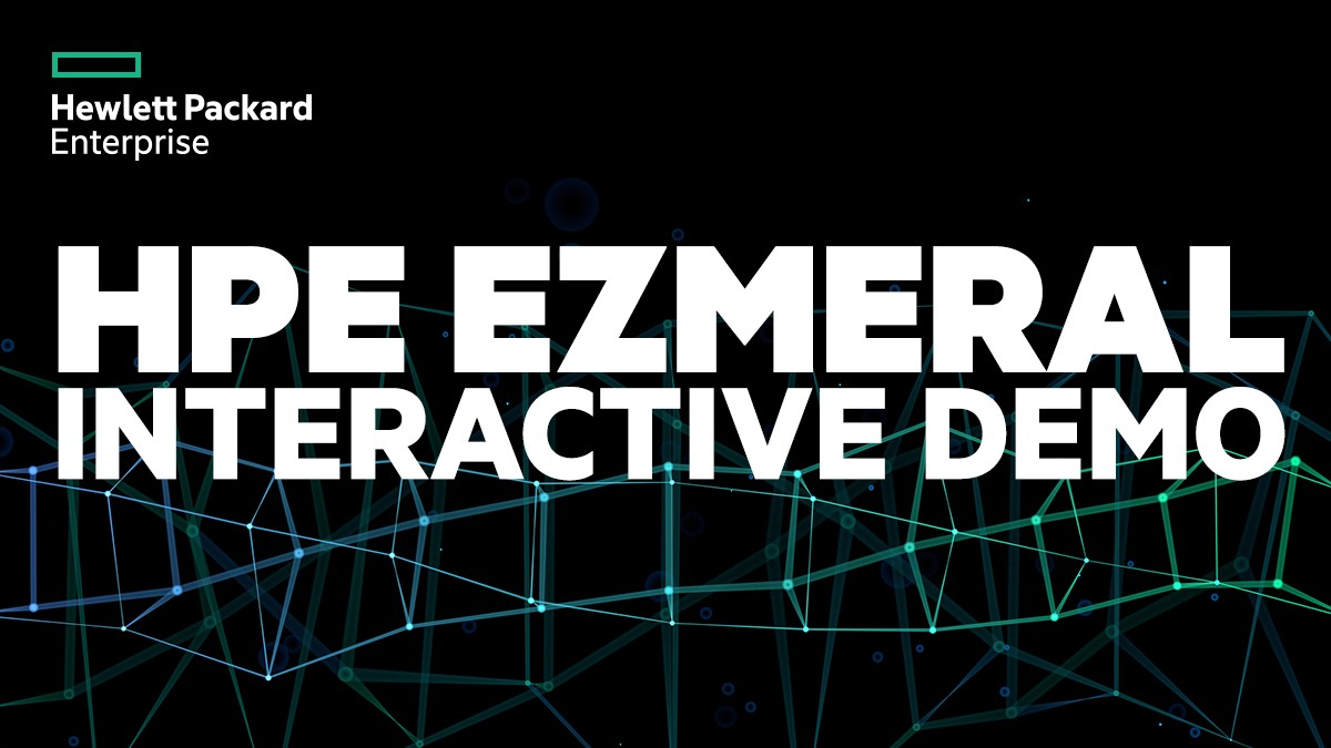 Michael Kimes on LinkedIn: HPE Ezmeral Software Portfolio: Interactive ... Michael Kimes on LinkedIn: HPE Ezmeral Software Portfolio: Interactive ...