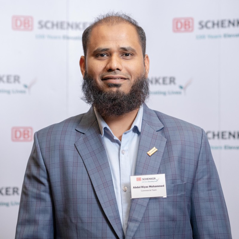 MOHAMMED ABDUL RIYAZ - INDOOR SALES - CLIENT MANAGER - DB Schenker ... MOHAMMED ABDUL RIYAZ - INDOOR SALES - CLIENT MANAGER - DB Schenker ...