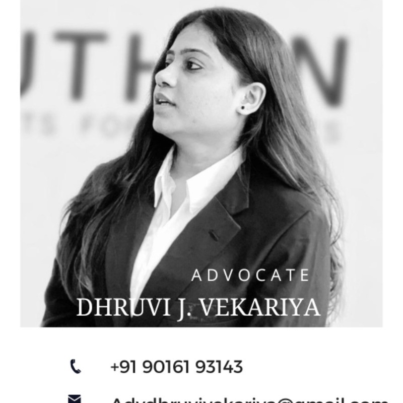 Dhruvi Vekariya - Property Lawyer - DHRUVI J. VEKARIYA | LinkedIn Dhruvi Vekariya - Property Lawyer - DHRUVI J. VEKARIYA | LinkedIn