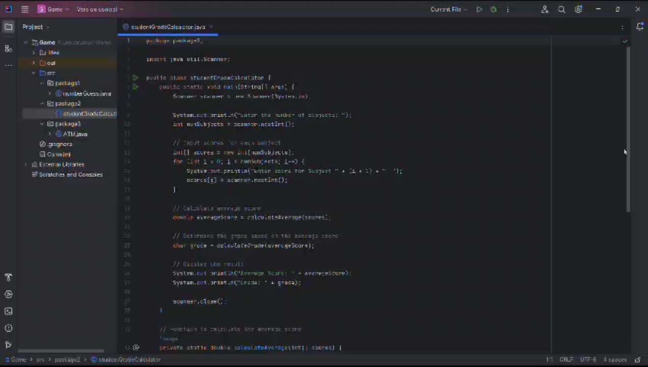 Gauri Bhandalkar on LinkedIn: #javaprogramming #codsoft #internship Gauri Bhandalkar on LinkedIn: #javaprogramming #codsoft #internship
