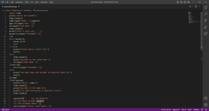 Anish Kumar Ray on LinkedIn: #task1 #pythonintern #myfuturistic Anish Kumar Ray on LinkedIn: #task1 #pythonintern #myfuturistic