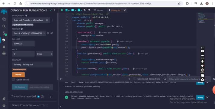 Created blockchain smart contract game with Solidity | Adarsh Rai ... Created blockchain smart contract game with Solidity | Adarsh Rai ...