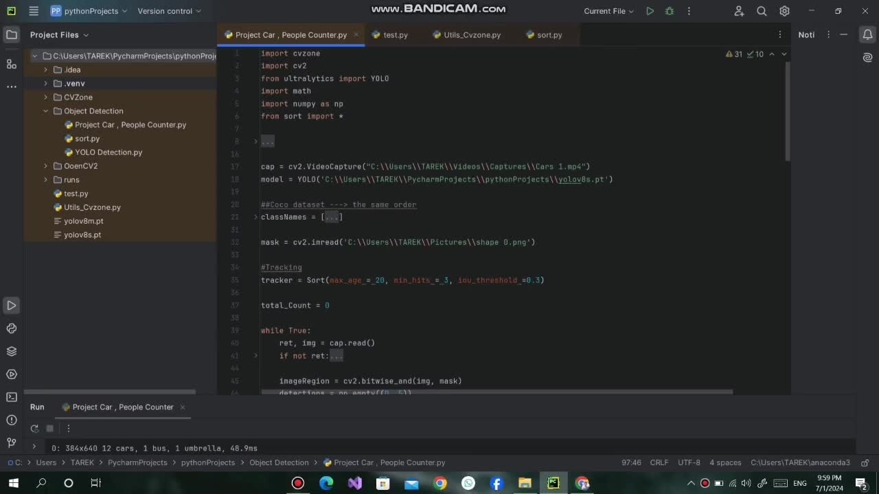 Tarek Yasser on LinkedIn: #objectdetection #yolo #cvzone # ... Tarek Yasser on LinkedIn: #objectdetection #yolo #cvzone # ...