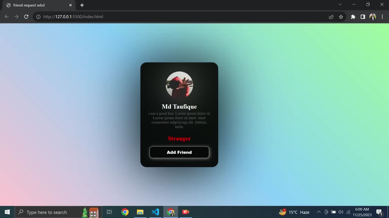 Md Taufique on LinkedIn: #javascript #webdev #codingmilestone Md Taufique on LinkedIn: #javascript #webdev #codingmilestone