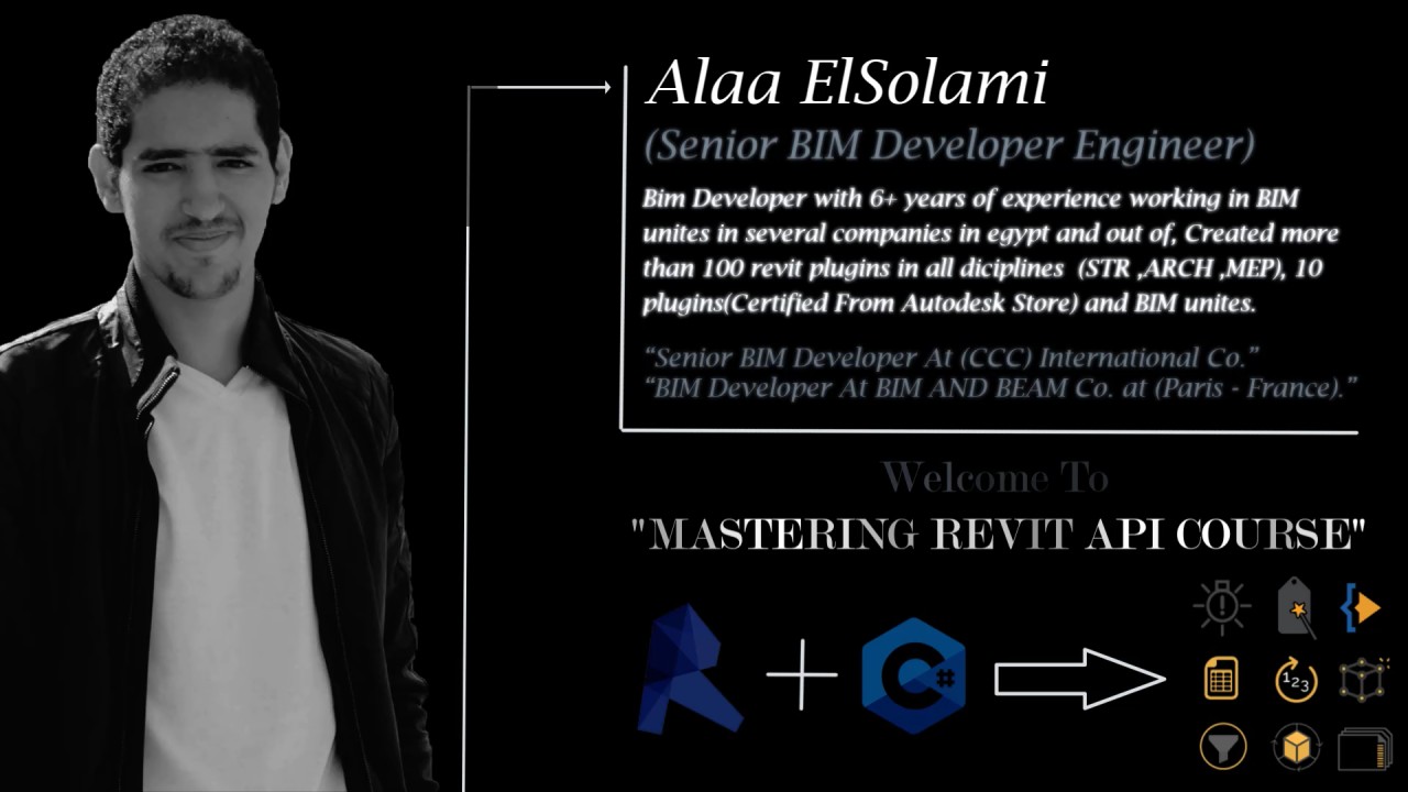Alaa ElSolami on LinkedIn: Mastering Revit API Course Alaa ElSolami on LinkedIn: Mastering Revit API Course