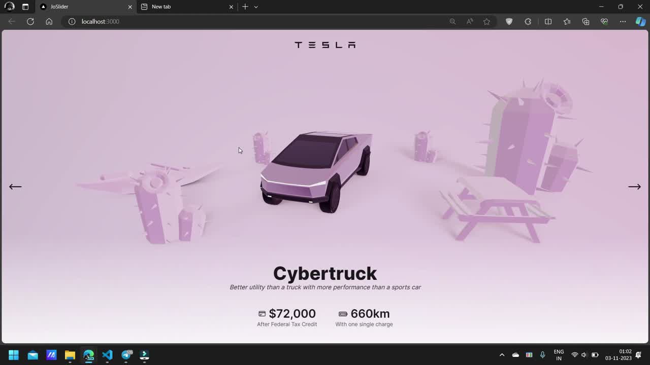 Day 46 of #75DayCode Challenge: React 3D Slider Build | Shubham Maurya ... Day 46 of #75DayCode Challenge: React 3D Slider Build | Shubham Maurya ...