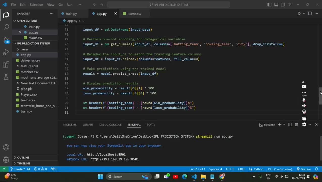 Yashi Naik on LinkedIn: #systemtron #python #ml #projectprogress Yashi Naik on LinkedIn: #systemtron #python #ml #projectprogress