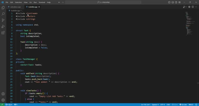 Gauri Ghadge on LinkedIn: #cpp #programming #internship #encryptix Gauri Ghadge on LinkedIn: #cpp #programming #internship #encryptix