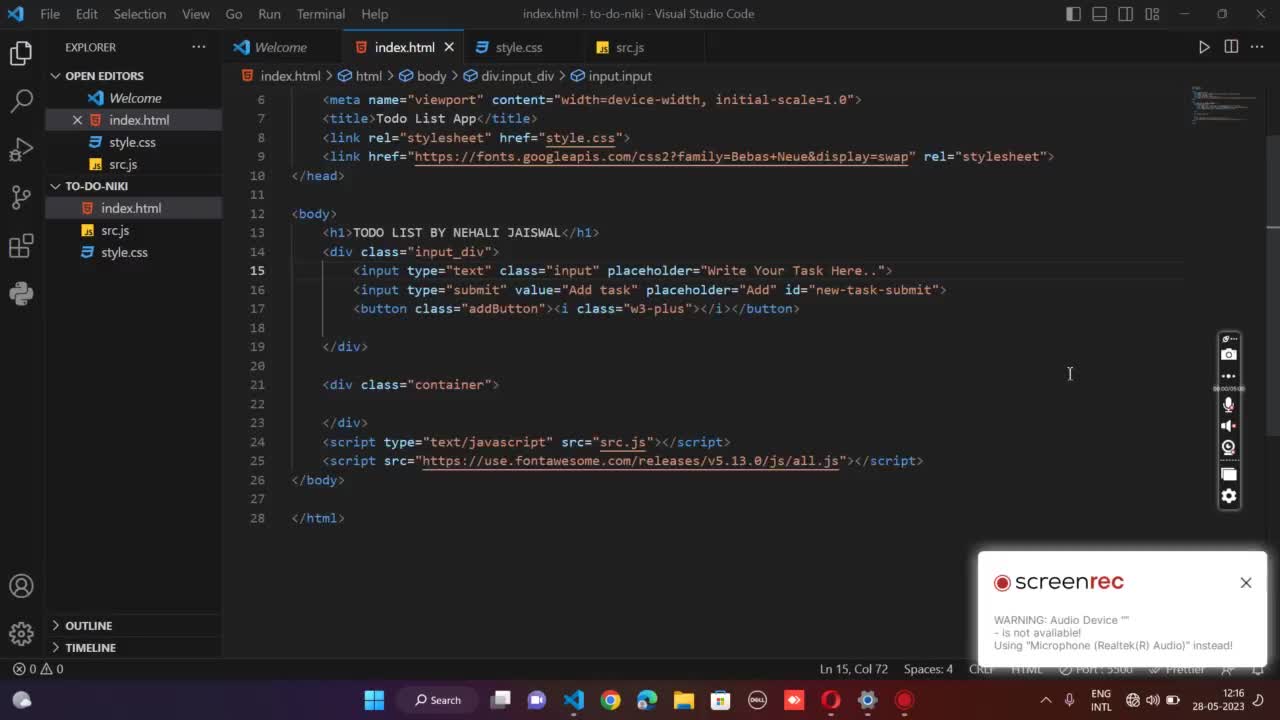 Nehali Jaiswal on LinkedIn: #task #internship #webdevelopment # ... Nehali Jaiswal on LinkedIn: #task #internship #webdevelopment # ...
