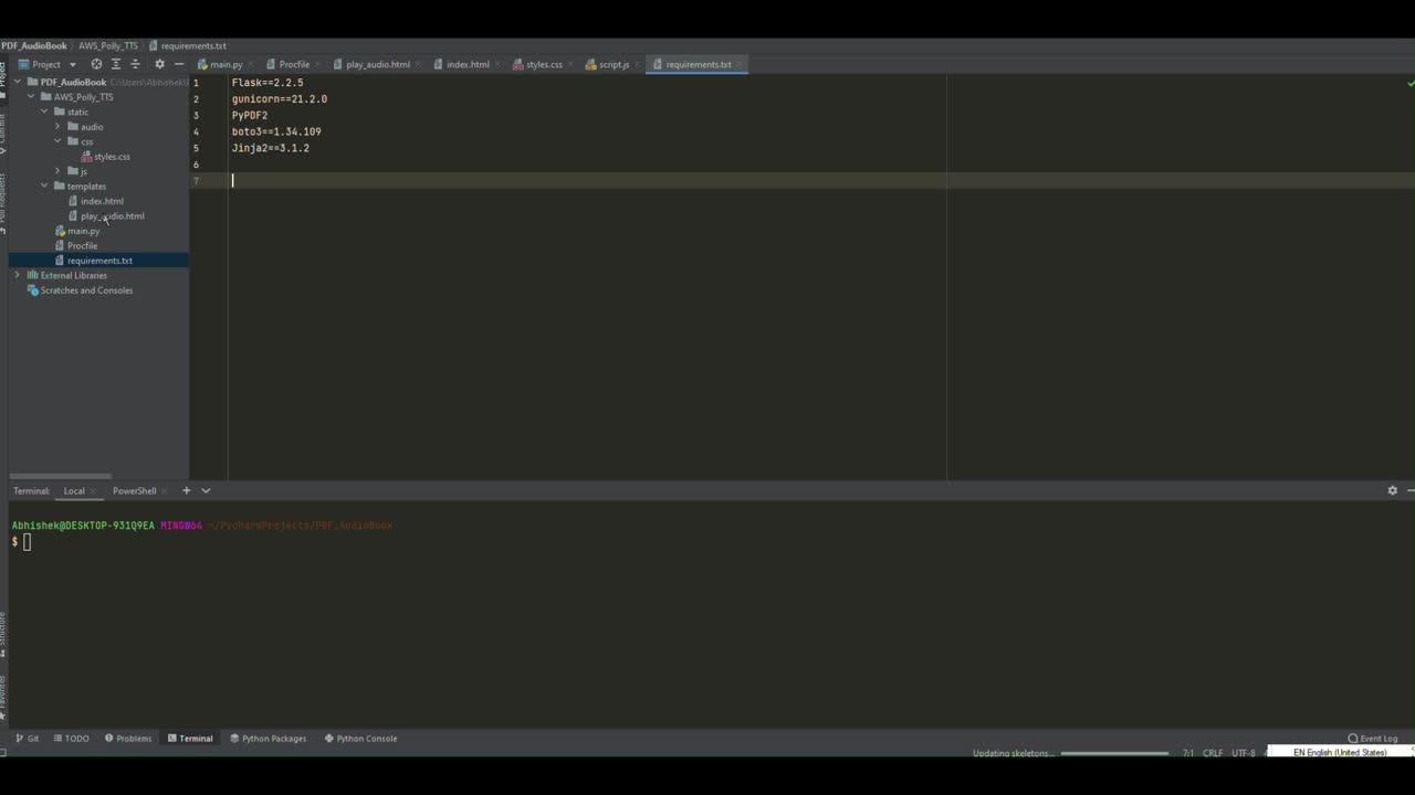 Abhishek Napit on LinkedIn: #techinnovation #aws #python #texttospeech ... Abhishek Napit on LinkedIn: #techinnovation #aws #python #texttospeech ...