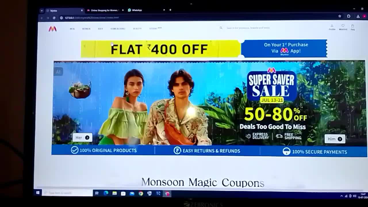 Adarsh Tiwari on LinkedIn: My First Project MYNTRA clone using HTML and CSS Adarsh Tiwari on LinkedIn: My First Project MYNTRA clone using HTML and CSS