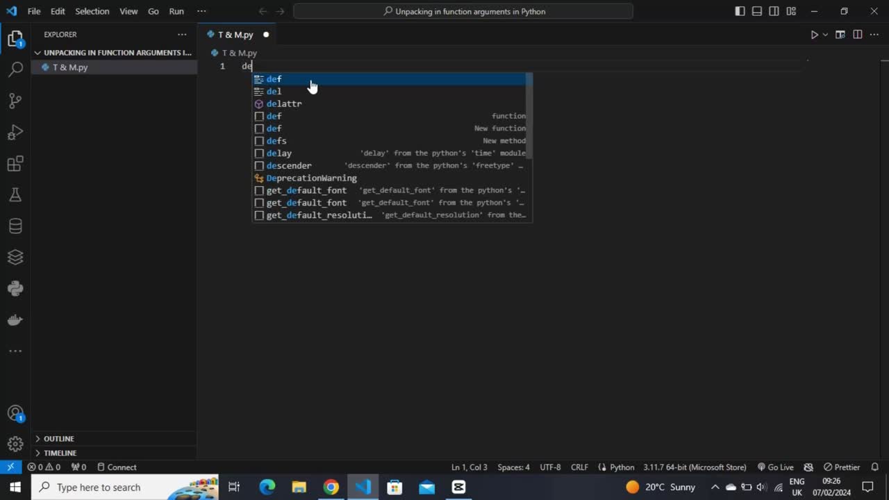 T M on LinkedIn: Python Function Argument Unpacking T M on LinkedIn: Python Function Argument Unpacking