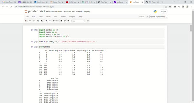 Akshun Goshwami on LinkedIn: Project/Task 3 : Iris Flower Classification Akshun Goshwami on LinkedIn: Project/Task 3 : Iris Flower Classification