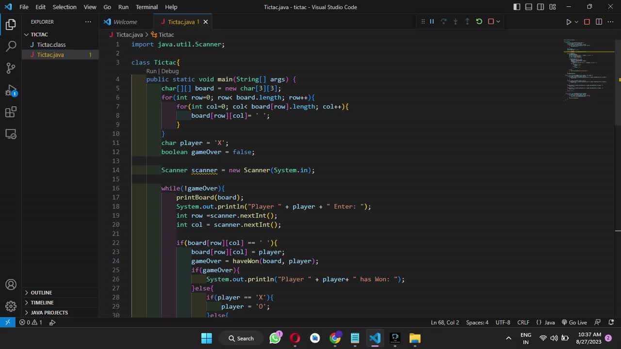 Hari Om Kumar on LinkedIn: #task2 #task2 #javaprogramming #successfully ... Hari Om Kumar on LinkedIn: #task2 #task2 #javaprogramming #successfully ...