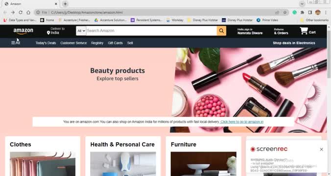 Namrata Diware on LinkedIn: #webdevelopment #html #css #amazonclone ... Namrata Diware on LinkedIn: #webdevelopment #html #css #amazonclone ...