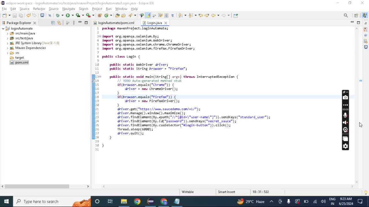 Osama Ansari on LinkedIn: #automationtesting #selenium #java Osama Ansari on LinkedIn: #automationtesting #selenium #java