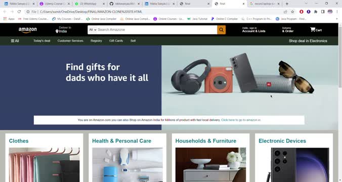Nikita Sanyas on LinkedIn: #project #amazon #html #css #github # ... Nikita Sanyas on LinkedIn: #project #amazon #html #css #github # ...