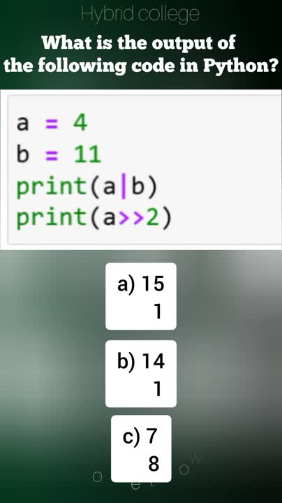 Soonha Soomro on LinkedIn: #python #pythonoperators #coding # ... Soonha Soomro on LinkedIn: #python #pythonoperators #coding # ...