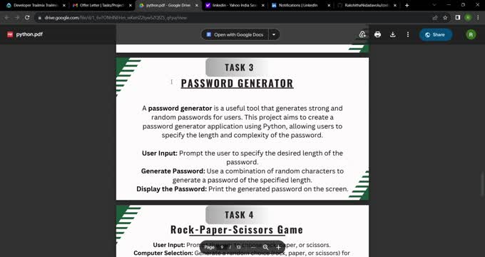 Rakshitha Nidadavolu on LinkedIn: #task3 #python #codsoft # ... Rakshitha Nidadavolu on LinkedIn: #task3 #python #codsoft # ...