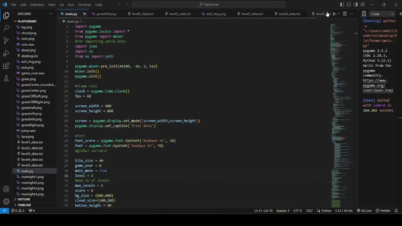 Ankit Anand on LinkedIn: #pygame #platformer #gamedevelopment #python # ... Ankit Anand on LinkedIn: #pygame #platformer #gamedevelopment #python # ...