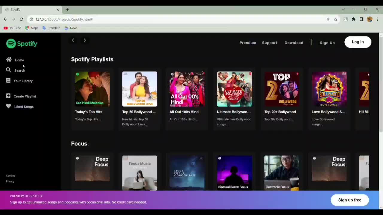 PRAVEEN SINGH on LinkedIn: #spotifyclone #html #css #webdevelopment # ... PRAVEEN SINGH on LinkedIn: #spotifyclone #html #css #webdevelopment # ...