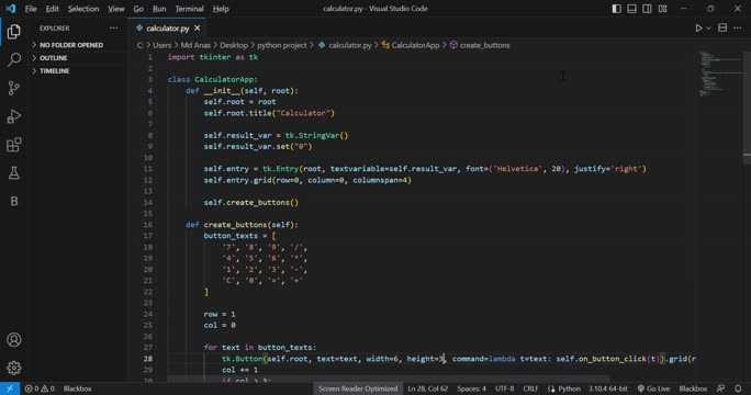Md Anas on LinkedIn: #task2 #python #pythonprogramming #codsoft Md Anas on LinkedIn: #task2 #python #pythonprogramming #codsoft