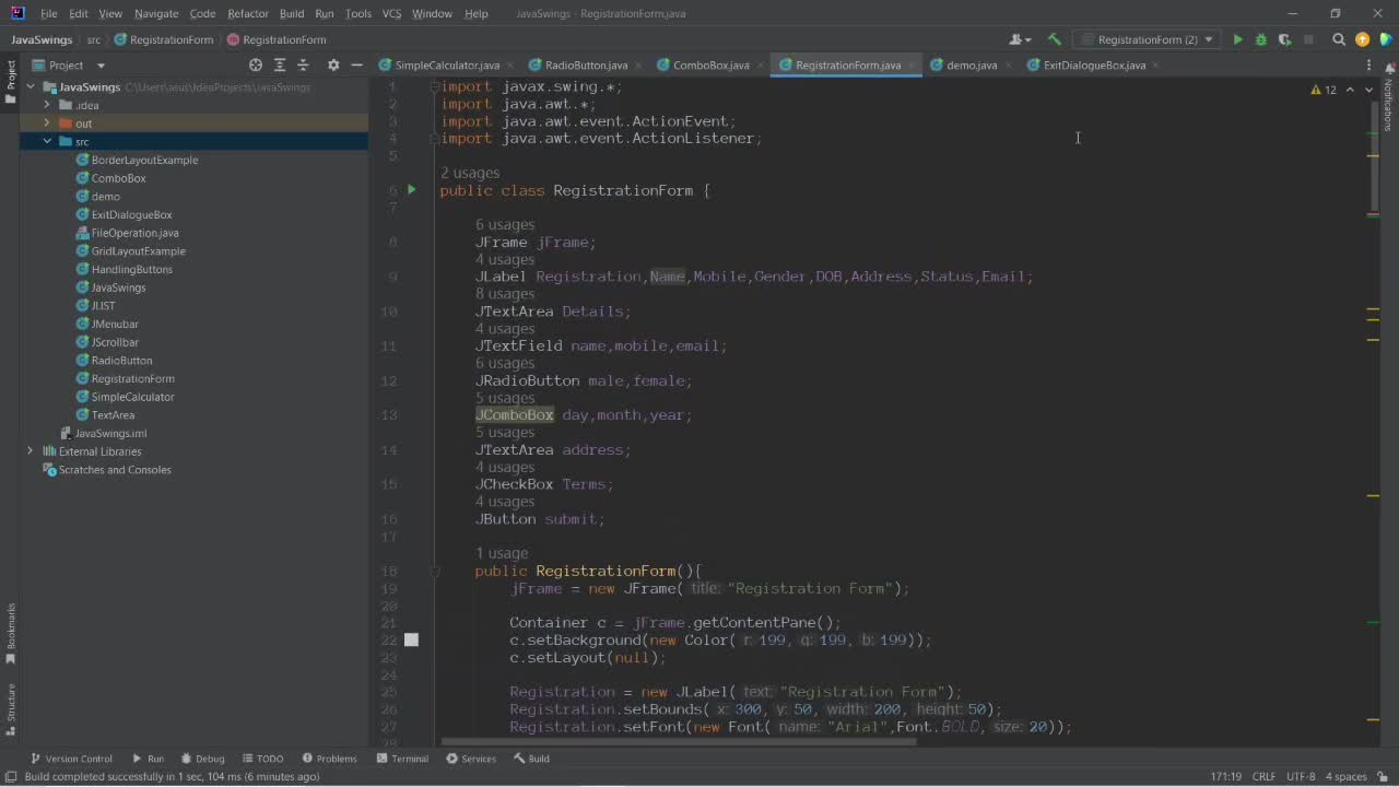 Saurabh Singh Lodhi on LinkedIn: #javaprogramming #swing #javaswing # ... Saurabh Singh Lodhi on LinkedIn: #javaprogramming #swing #javaswing # ...