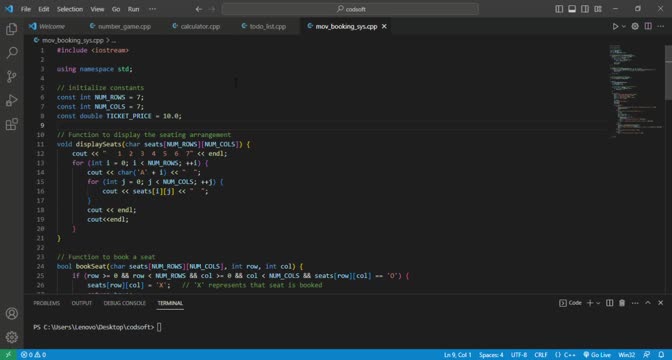 Devesh Borkar on LinkedIn: #connections #cpp #programming #codsoft # ... Devesh Borkar on LinkedIn: #connections #cpp #programming #codsoft # ...