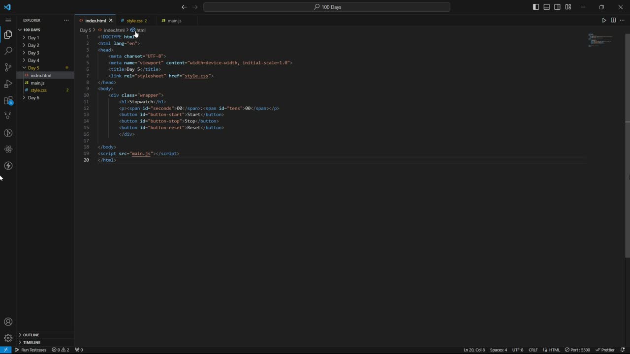 Uttam Bhuva on LinkedIn: #dailycodingchallenge #webdevjourney # ... Uttam Bhuva on LinkedIn: #dailycodingchallenge #webdevjourney # ...