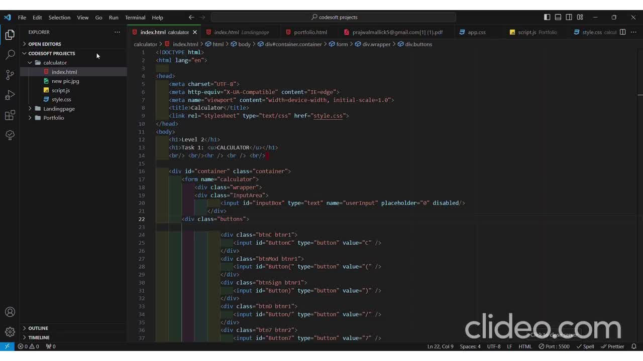 Projwal Mallick on LinkedIn: #webdevelopment #internship #html #css # ... Projwal Mallick on LinkedIn: #webdevelopment #internship #html #css # ...