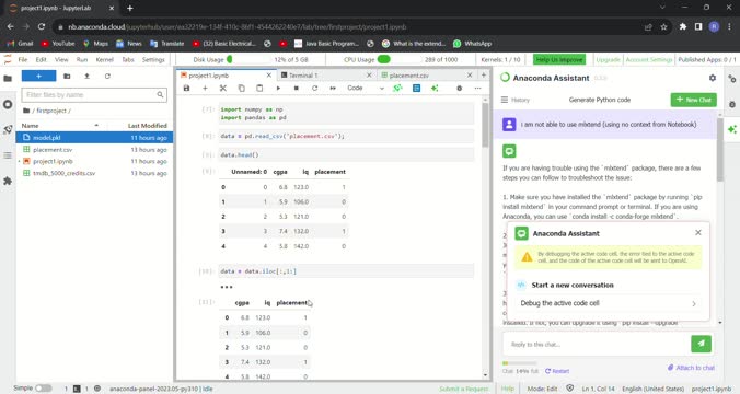 Rahul sati on LinkedIn: First machine learning model by using ... Rahul sati on LinkedIn: First machine learning model by using ...