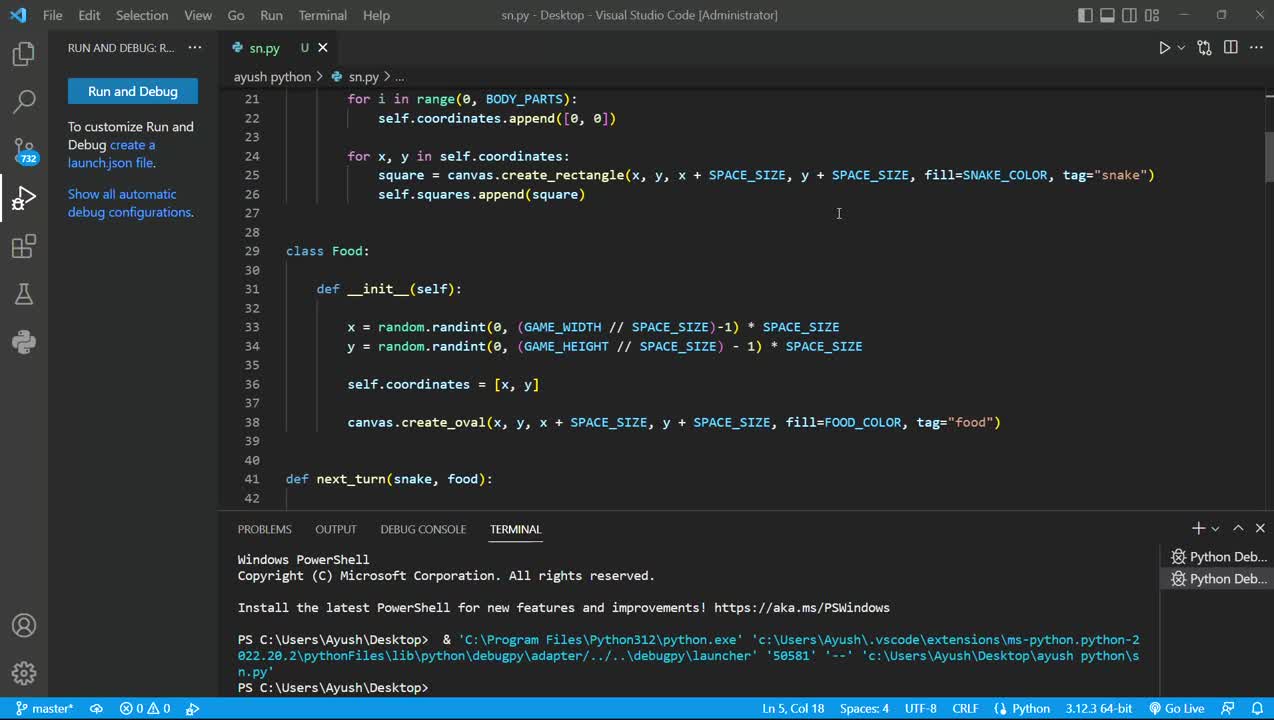 Ayush Ranjan on LinkedIn: #python #internpe Ayush Ranjan on LinkedIn: #python #internpe