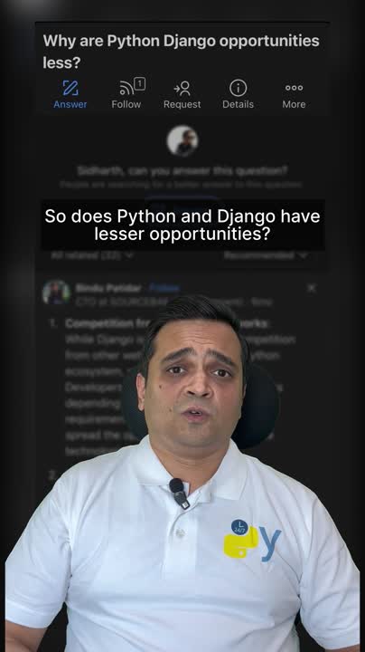 Sidharth Shah on LinkedIn: #python #django #jvm #pythonvsjava #jobs # ... Sidharth Shah on LinkedIn: #python #django #jvm #pythonvsjava #jobs # ...