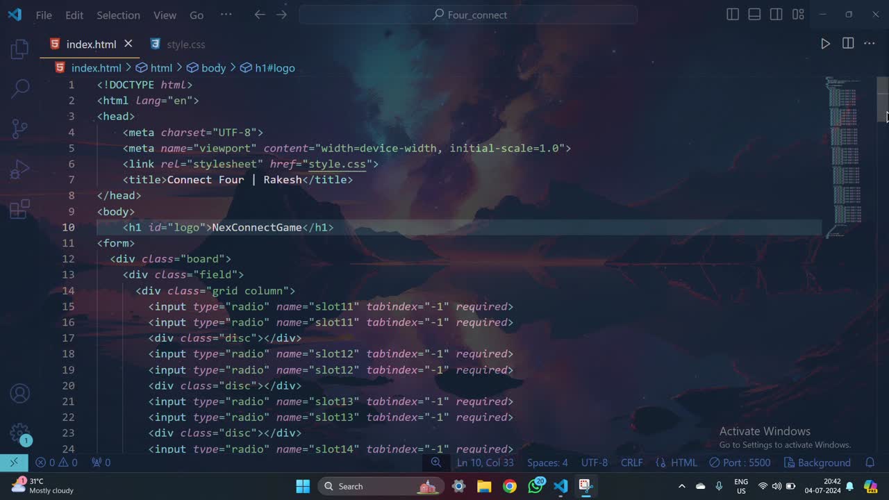 Rakesh Raj S on LinkedIn: #webdevelopment #html #css #internship # ... Rakesh Raj S on LinkedIn: #webdevelopment #html #css #internship # ...