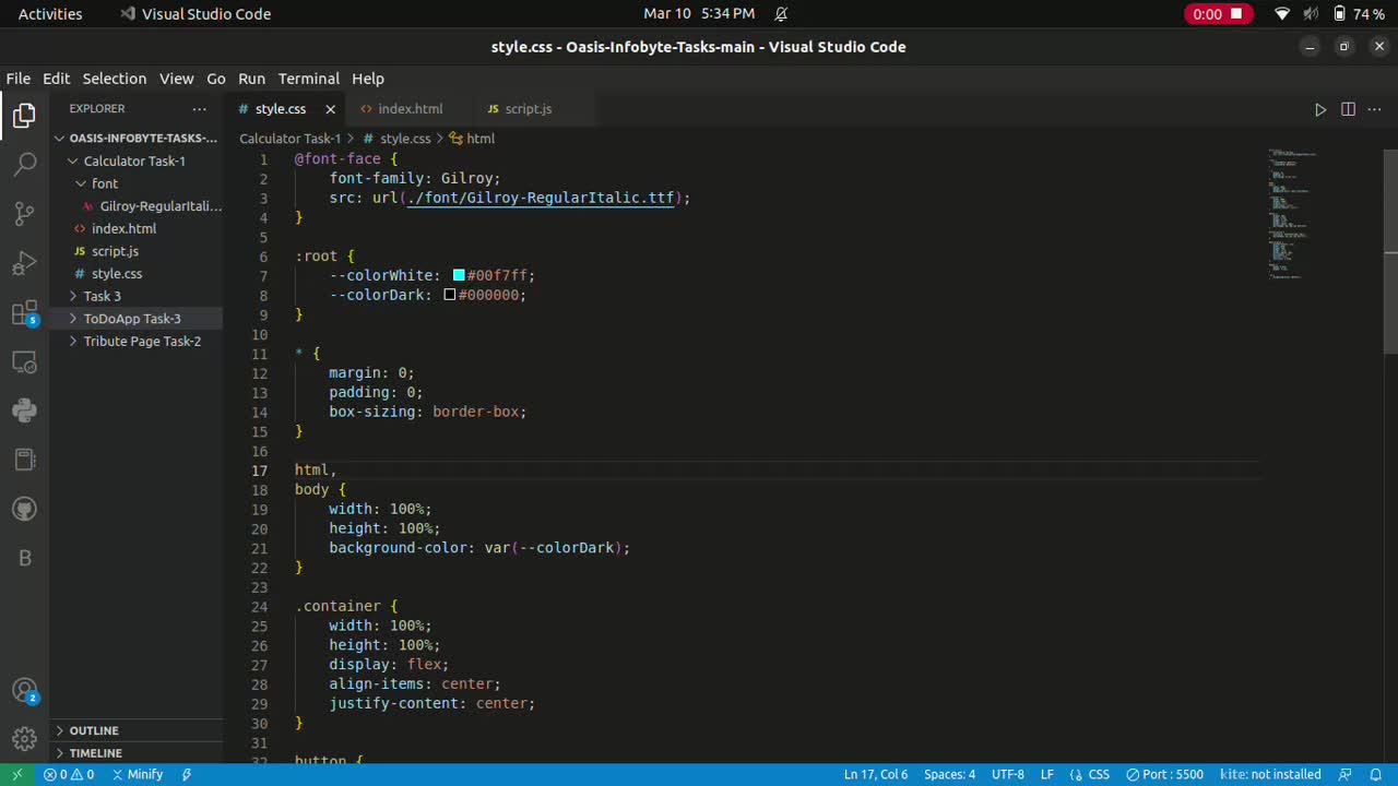 PIYUSH KUMAR on LinkedIn: #html5 #css3 #javascript #oasisinfobyte # ... PIYUSH KUMAR on LinkedIn: #html5 #css3 #javascript #oasisinfobyte # ...