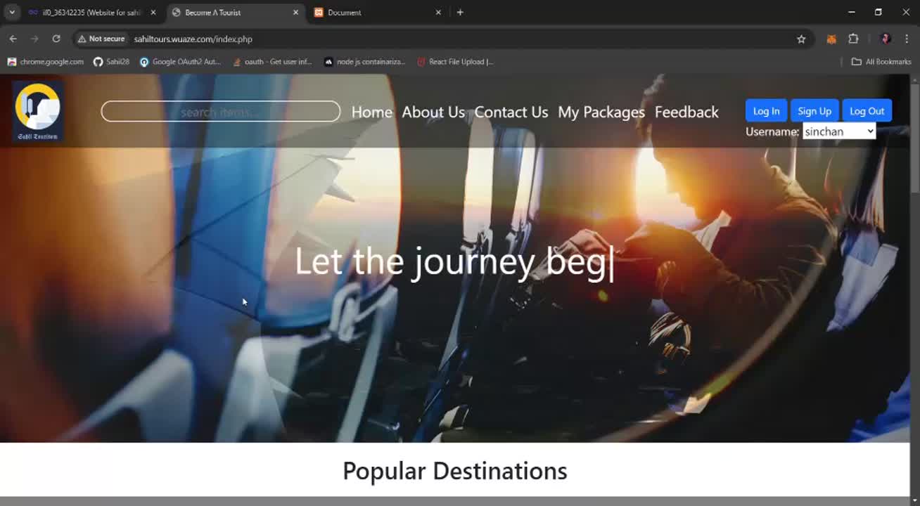 Sahil Sadekar on LinkedIn: #php #webdevelopment #tourismmanagement # ... Sahil Sadekar on LinkedIn: #php #webdevelopment #tourismmanagement # ...
